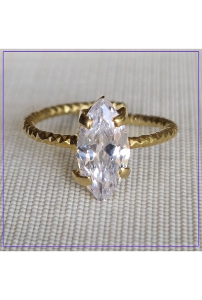 Mooije Silver Damla Taşlı Ayarlanabilir gümüş Yüzük Mooije Silver Damla Taşlı Ayarlanabilir gümüş Yüzük