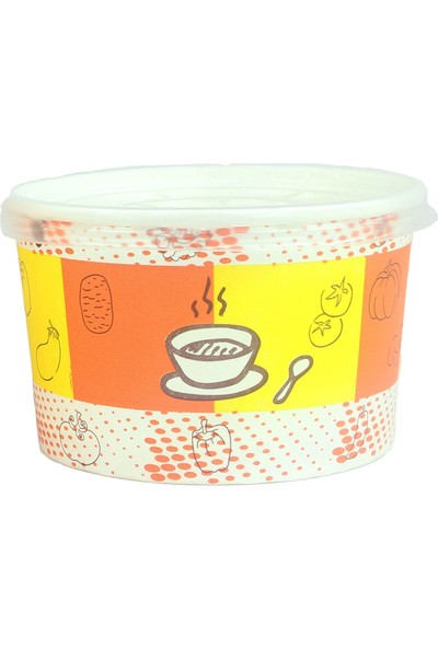 Voice Karton Çorba Kasesi Kapaklı Kullan At Karton Kase 16 Oz 25X20 Paket (500 Adet) Voice Karton Çorba Kasesi Kapaklı Kullan At Karton Kase 16 Oz 25X20 Paket (500 Adet)