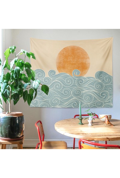 Wallhang Ocean Wave Duvar Örtüsü 150X130 cm