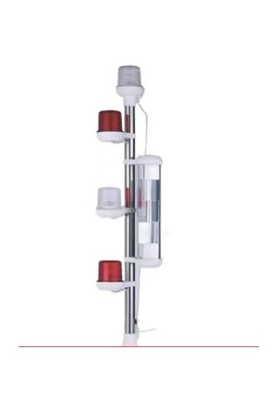Kartal Marin Işıklı Bayrak Direği Arıza Fenerli - Radar Reflektörlü LED 75 cm Kartal Marin Işıklı Bayrak Direği Arıza Fenerli - Radar Reflektörlü LED 75 cm
