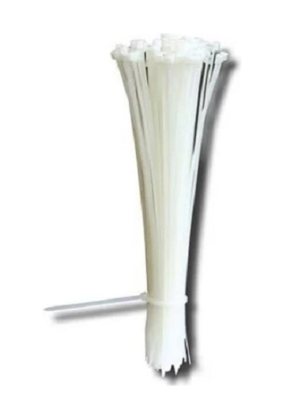 Kartal Marin Kablo Bağı & Cırt 3.5 x 200 mm 100 Adet Beyaz Kartal Marin Kablo Bağı & Cırt 3.5 x 200 mm 100 Adet Beyaz