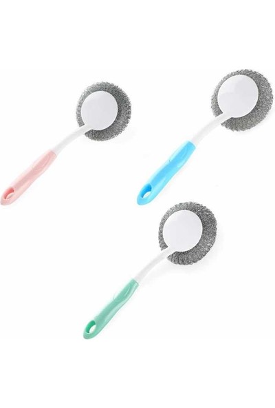 Toptan 55 Mangal Temizleme Fırçası - Barbekü Fırçası - Lavabo Bulaşık Fırçası