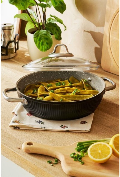 Emsan Sansa Granit 26 cm Karnıyarık Tenceresi Emsan Sansa Granit 26 cm Karnıyarık Tenceresi