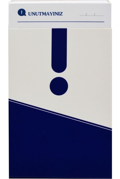 Liz Unutmayınız Dikey Not Kağıdı