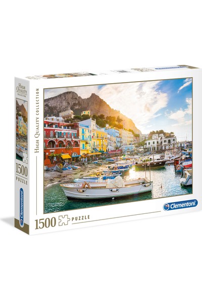 Clementoni 1500 Parça Yetişkin Puzzle Capri Clementoni 1500 Parça Yetişkin Puzzle Capri
