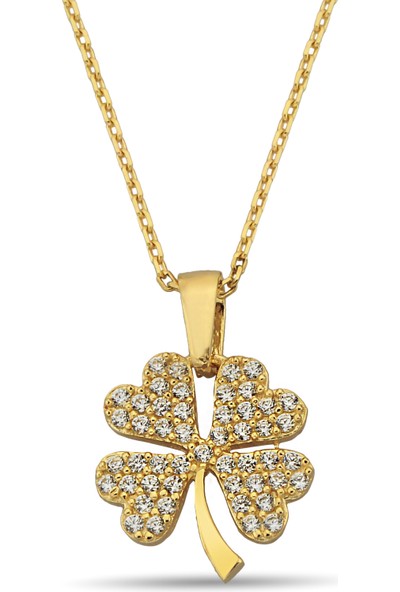 ÇGK KUYUMCULUK Yonca Altın Kolye ZK607