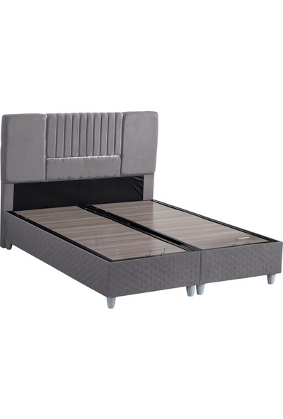 Cesur Üsküp Tek Kişilik Baza Başlık Seti, Gri Cesur Üsküp Tek Kişilik Baza Başlık Seti, Gri