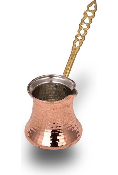 Hanedan Bakır Kervan Cezve 1 No Kalın 2 Fincan Makine Dövme Kırmızı Hanedan Bakır Kervan Cezve 1 No Kalın 2 Fincan Makine Dövme Kırmızı