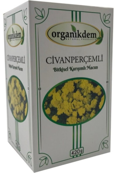 Organikdem Civanperçemli Macun 420 gr