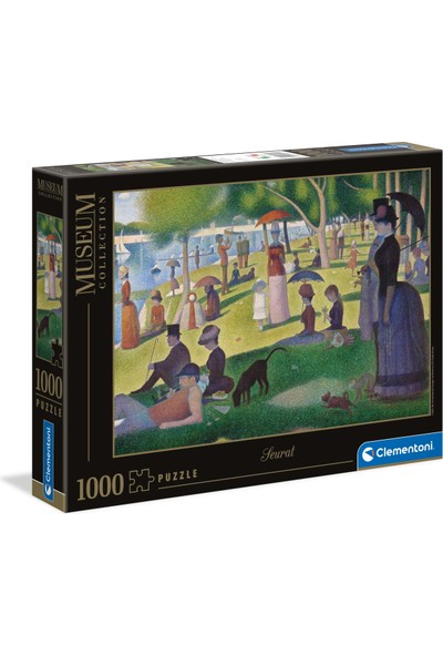 Clementoni 1000 Parça Museum Collection A Sunday On La Grande Jatte Puzzle