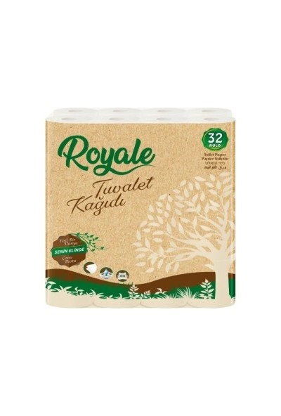 Royale 2 Katlı Tuvalet Kağıdı 32'li Rulo Royale 2 Katlı Tuvalet Kağıdı 32'li Rulo