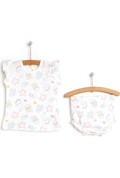 Hello Baby Hellobaby Save The Oceans Atlet Body-Şort Hello Baby Hellobaby Save The Oceans Atlet Body-Şort