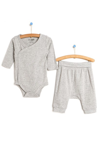 Hello Baby Hellobaby Yenidoğan Zıbın Body-Alt 2li Set Hello Baby Hellobaby Yenidoğan Zıbın Body-Alt 2li Set