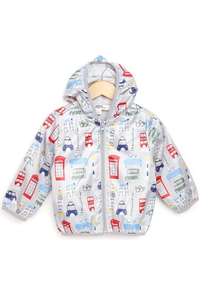 Midimod Erkek Bebek Basic Yağmurluk