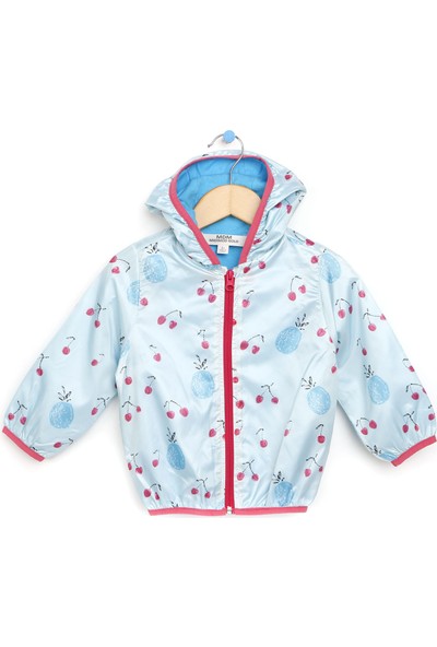 Midimod Kız Bebek Meyveli Yağmurluk