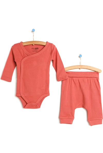 Hello Baby Hellobaby Yenidoğan Zıbın Body-Alt 2li Set Hello Baby Hellobaby Yenidoğan Zıbın Body-Alt 2li Set