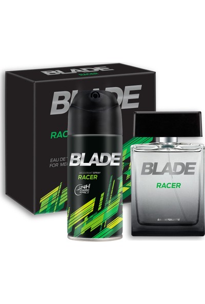 Blade Racer Edt Erkek Parfüm 100ML & Erkek Deodorant 150ML Blade Racer Edt Erkek Parfüm 100ML & Erkek Deodorant 150ML