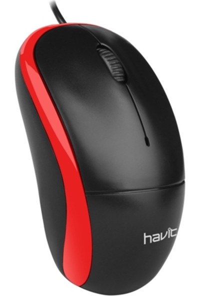 Havit MS851 Kırmızı-Siyah Kablolu Mouse Havit MS851 Kırmızı-Siyah Kablolu Mouse