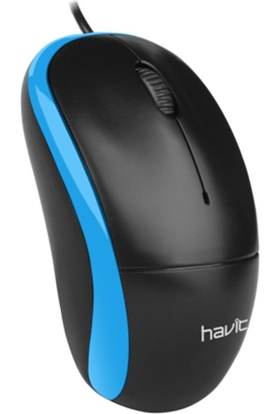 Havit MS851 Mavi-Siyah Kablolu Mouse