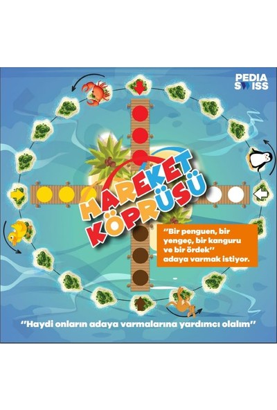 Pediaswiss Hareket Köprüsü Eğitici ve Geliştirici Oyun Seti