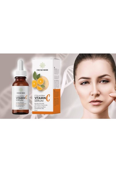 Fresh Mode 3'lü C Vitamin ve Kolajen Aydınlatıcı ve Botox Etkili Serum Fresh Mode 3'lü C Vitamin ve Kolajen Aydınlatıcı ve Botox Etkili Serum