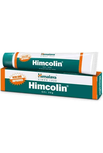 Himalaya Himcolin Jel 30 gr Erektil Gücü Güçlendirir ve Cinsel Gücü Artırır Himalaya Himcolin Jel 30 gr Erektil Gücü Güçlendirir ve Cinsel Gücü Artırır