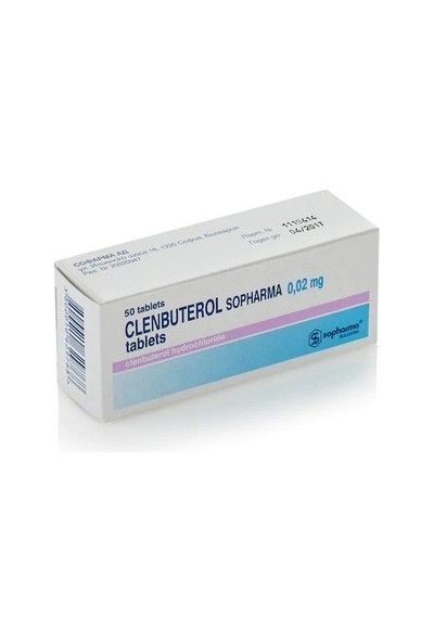 So Pharma Clenbuterol 20MCG 50 Tablet