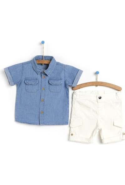 Hello Baby Hellobaby Denizde Eğlence Gömlek - Şort