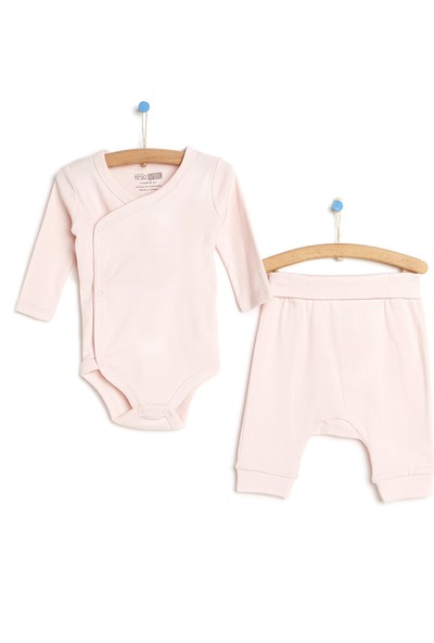 Hello Baby Hellobaby Yenidoğan Zıbın Body-Alt 2li Set Hello Baby Hellobaby Yenidoğan Zıbın Body-Alt 2li Set