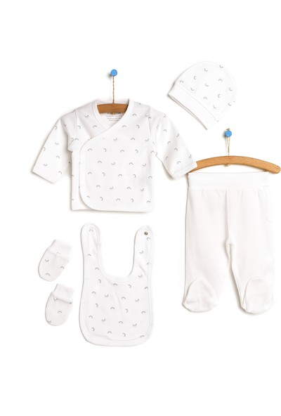 Hello Baby Hellobaby Rainbow Yenidoğan Organik 5li Askı Hastane Çıkışı