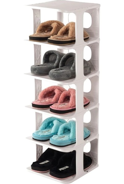 Go İthalat 5 Katlı Pratik Ayakkabılık - Ayakkabı Rafı