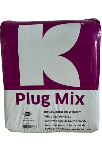 Klasmann Deilmann Plug Mix Profesyonel Çiçek ve Sebze Yetiştirme Toprağı 15 Litre