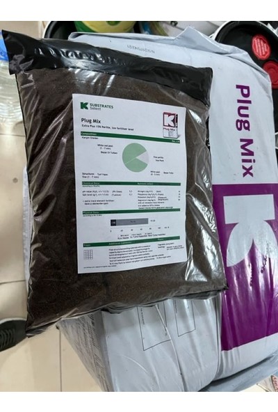 Klasmann Deilmann Plug Mix Profesyonel Çiçek ve Sebze Yetiştirme Toprağı 15 Litre