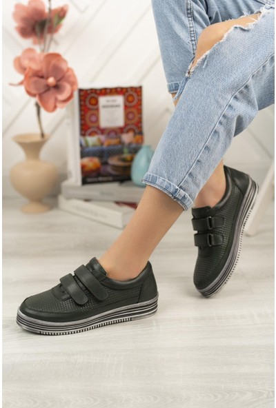 Deri Kadın Günlük Ayakkabı DD3350