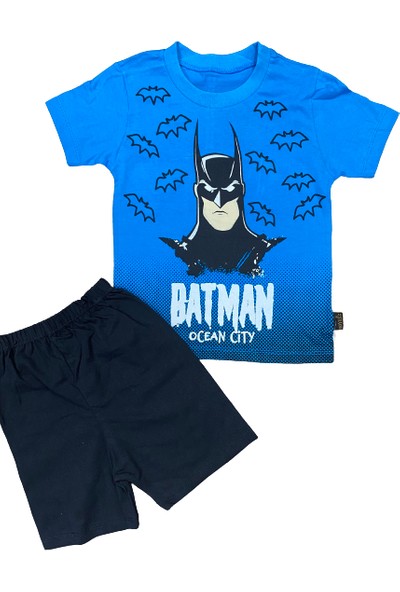 Moyes Baby Moyes Erkek Çocuk Batman Baskılı Short & T- Shirt 2’li Yazlık Takım-Koyu Mavi Moyes Baby Moyes Erkek Çocuk Batman Baskılı Short & T- Shirt 2’li Yazlık Takım-Koyu Mavi