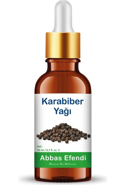 Abbas Efendi Karabiber Yağı 20 ml Abbas Efendi Karabiber Yağı 20 ml