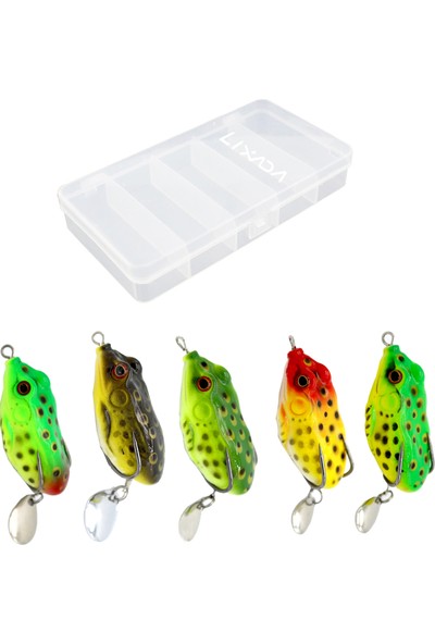 Lixada 5 Adet Yumuşak Balıkçılık Lures Kiti Biyonik (Yurt Dışından) Lixada 5 Adet Yumuşak Balıkçılık Lures Kiti Biyonik (Yurt Dışından)
