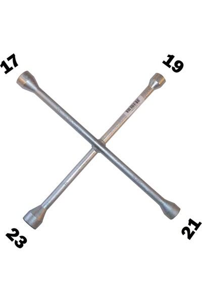 Eraks 4 Ölçülü Bijon Lastik Anahtarı -17-19-21-23 4'lü Eraks 4 Ölçülü Bijon Lastik Anahtarı -17-19-21-23 4'lü