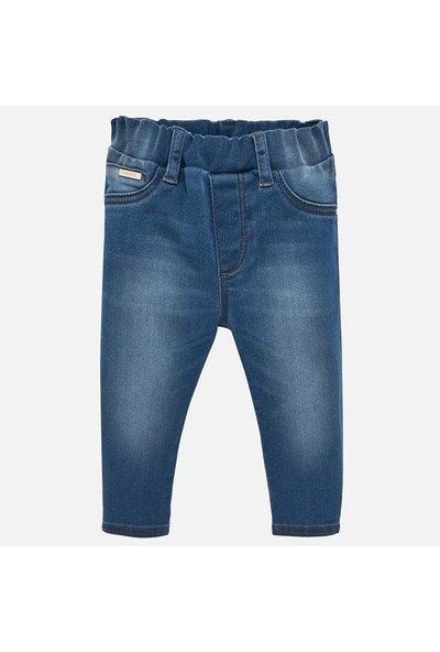 Mayoral Kız Çocuk Esnek Kız Çocuk Kot Pantolon 36 Ay