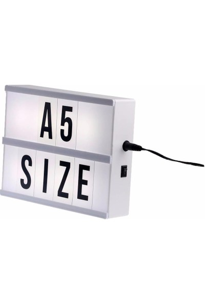 Bonnus A5 Boyutlu Lightbox Işıklı Pano Dekoratif LED Aydınlatma Bonnus A5 Boyutlu Lightbox Işıklı Pano Dekoratif LED Aydınlatma