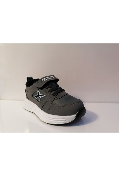 Hammır Cek Gri Cırtlı Çocuk Spor Ayakkabı