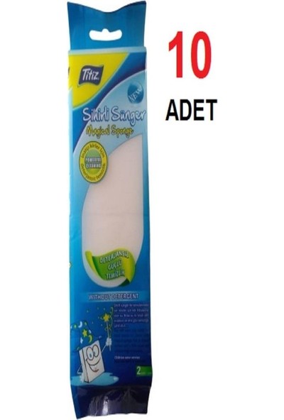 Titiz Sihirli Sünger 2'li 10 Paket