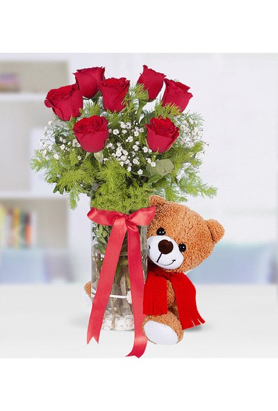 Seda Tasarim Sda Tsrm Gül ve Pofuduk Ayıcık