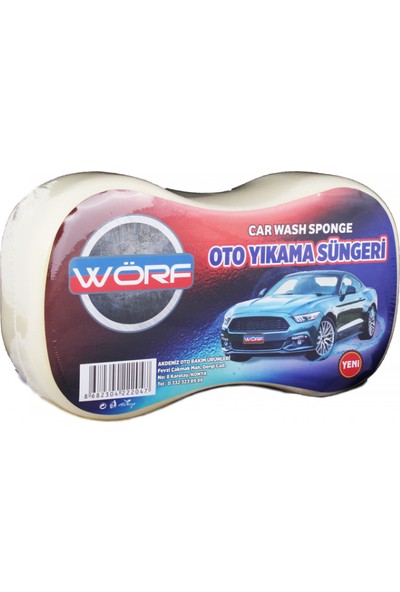 Wörf Oto Yıkama Süngeri