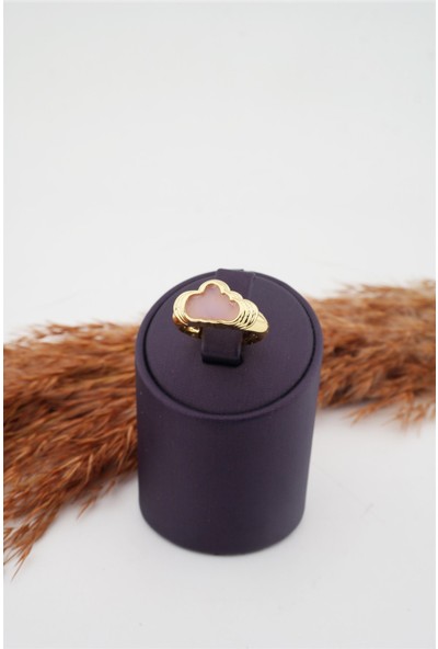 By Zeyna Aksesuar Kadın Ayarlanabilir Zirkon Bulut Figürlü Yüzük