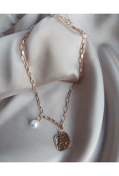 Dilek's Accessories Altın Kaplama Zincir Kolye