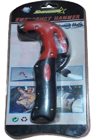 Shineway Cutter Cam Kırma Çekici Emniyet Kemer Kesici