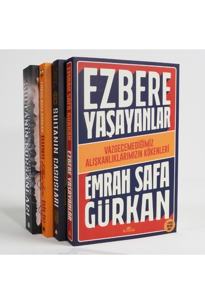 Emrah Safa Gürkan Seti (4 Kıtap)