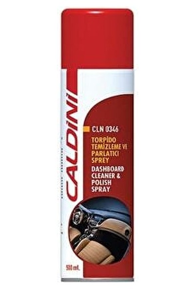 Caldini Torpido Temizleyici ve Parlatıcı Spreyi 500 ml Caldini Torpido Temizleyici ve Parlatıcı Spreyi 500 ml
