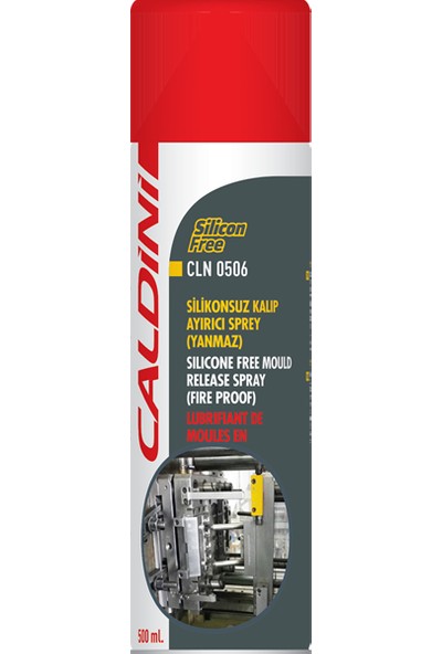 Caldini Kalıp Ayırıcı Silikonsuz Sprey 500 ml
